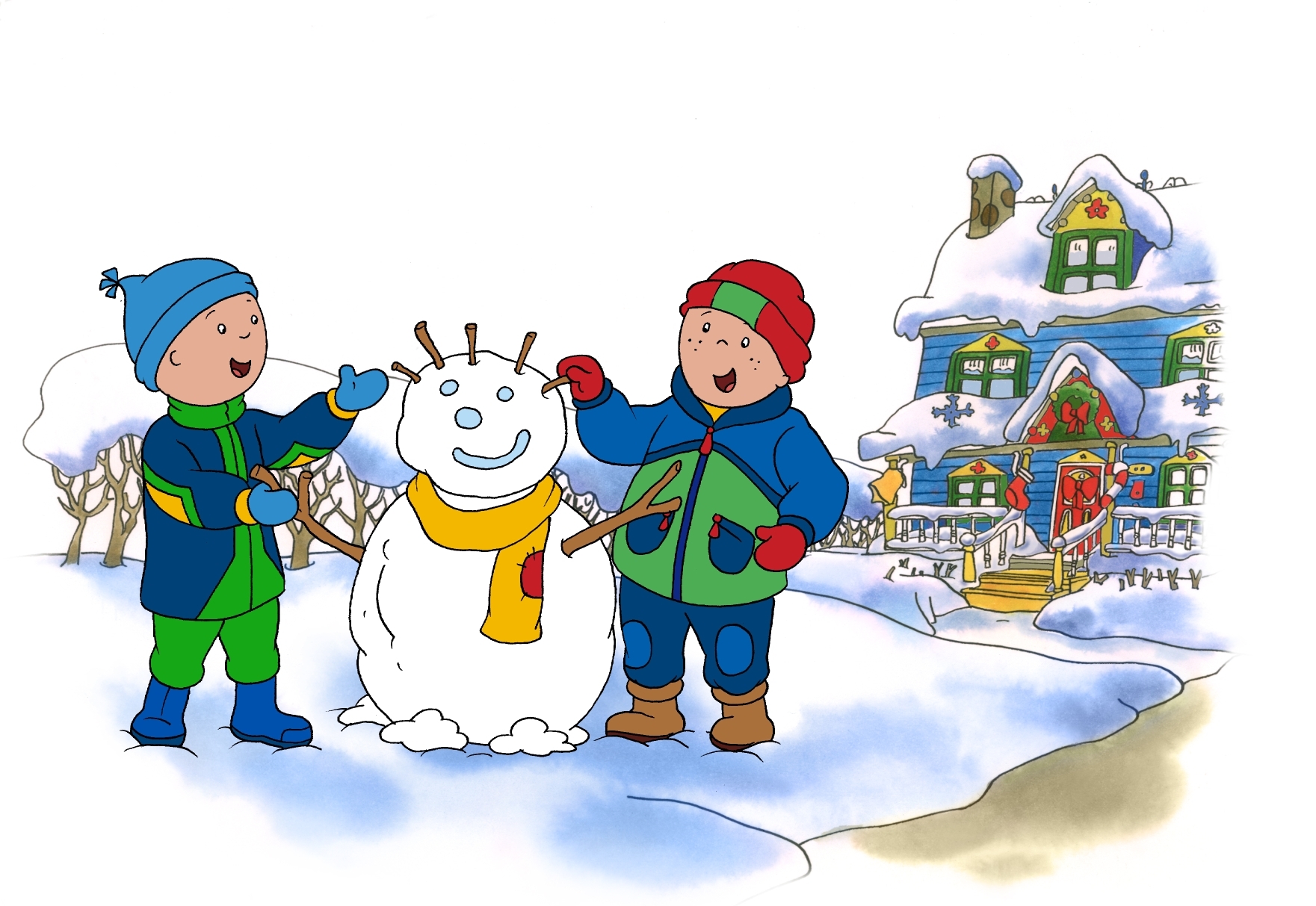 Caillou karácsonya