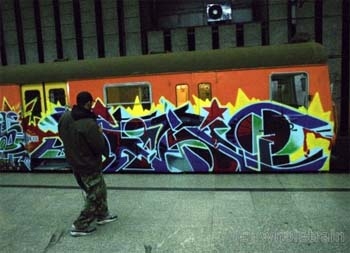 Graffiti fiúk