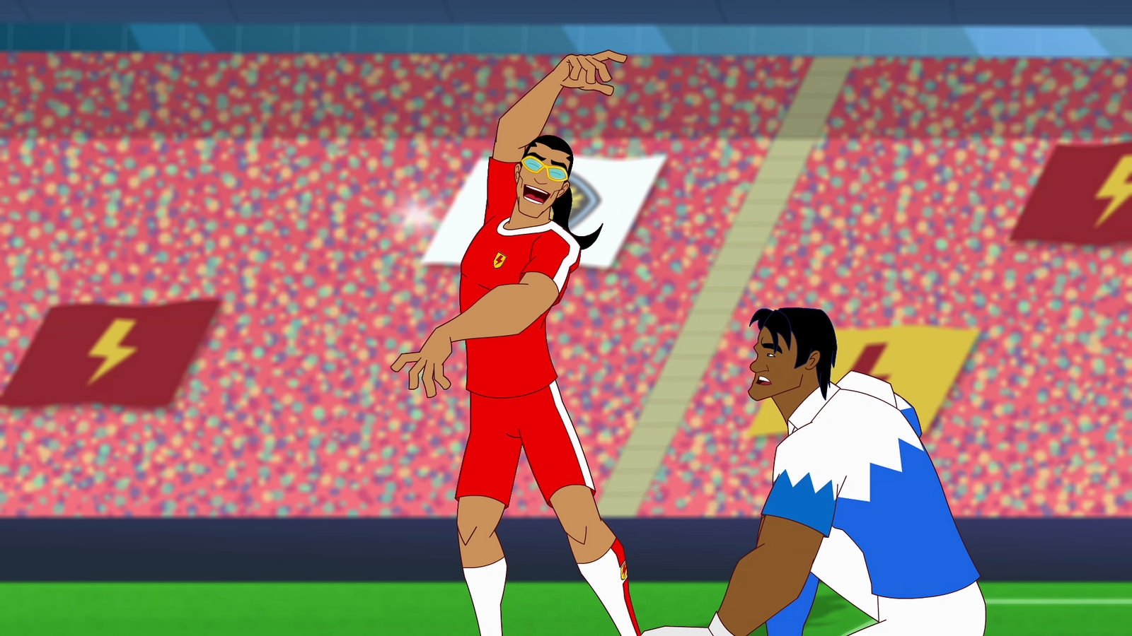 Sztárcsatárok (Supa Strikas - Fociláz) / Tréning csapda