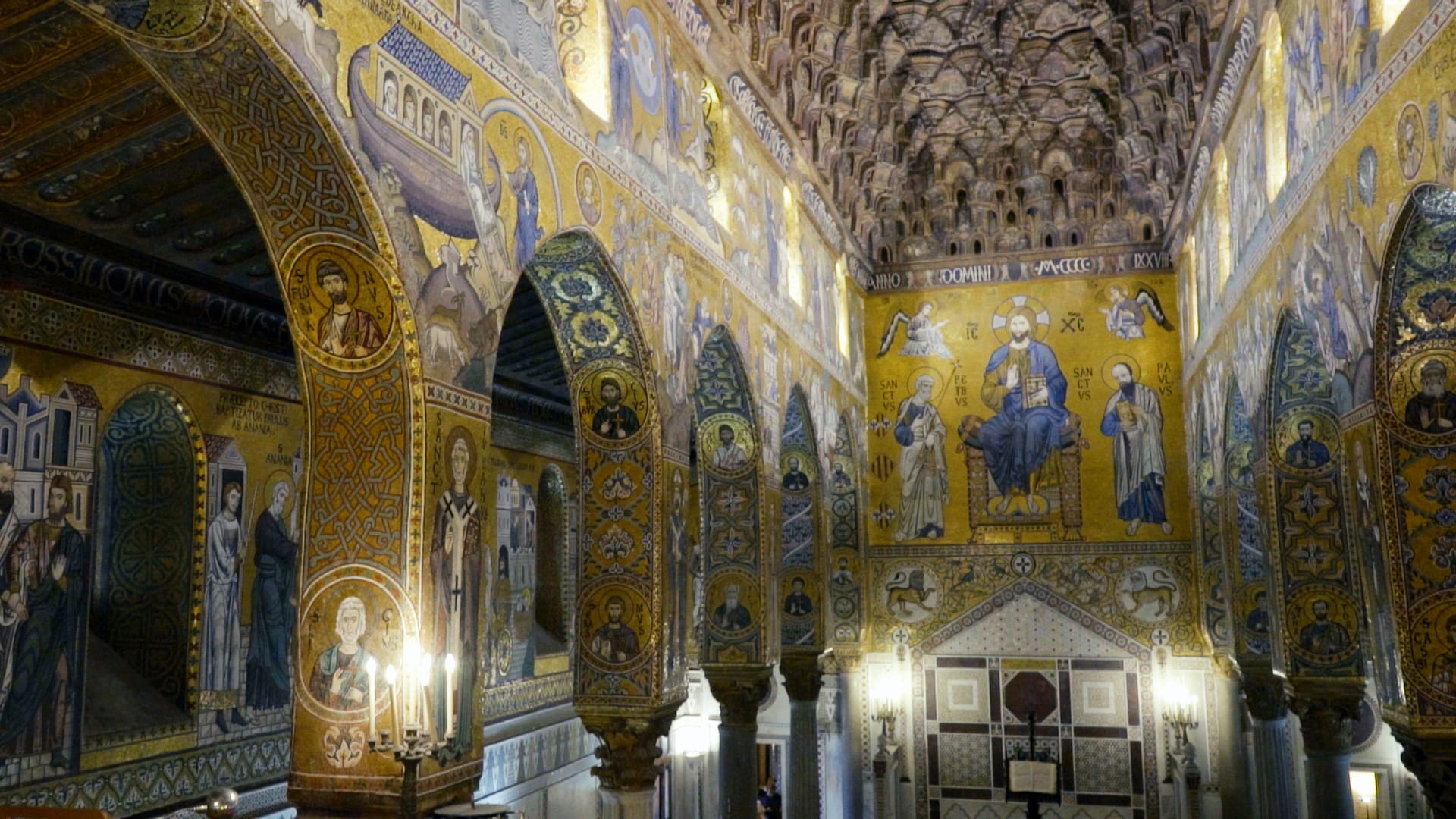 A Mediterráneum elfelejtett kincsei / A palermói Palatinus kápolna