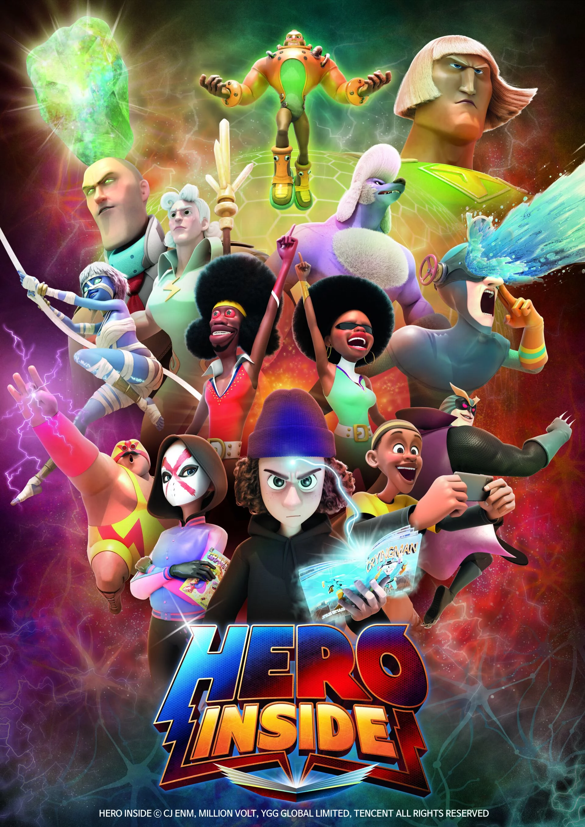 Hero Inside / A jó, a rossz és a Zselé