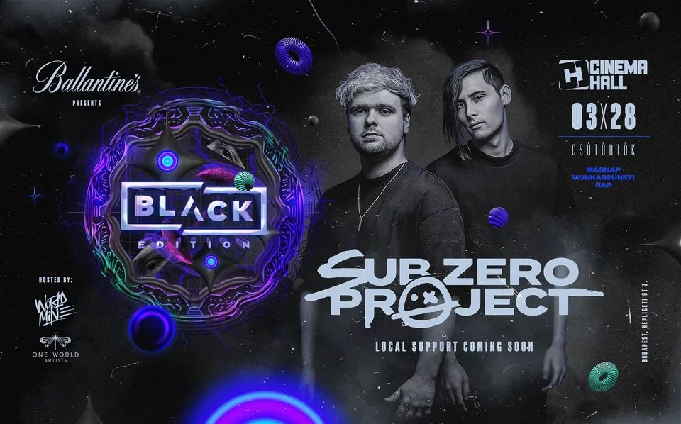 BLACK Edition w/ SUB ZERO PROJECT
