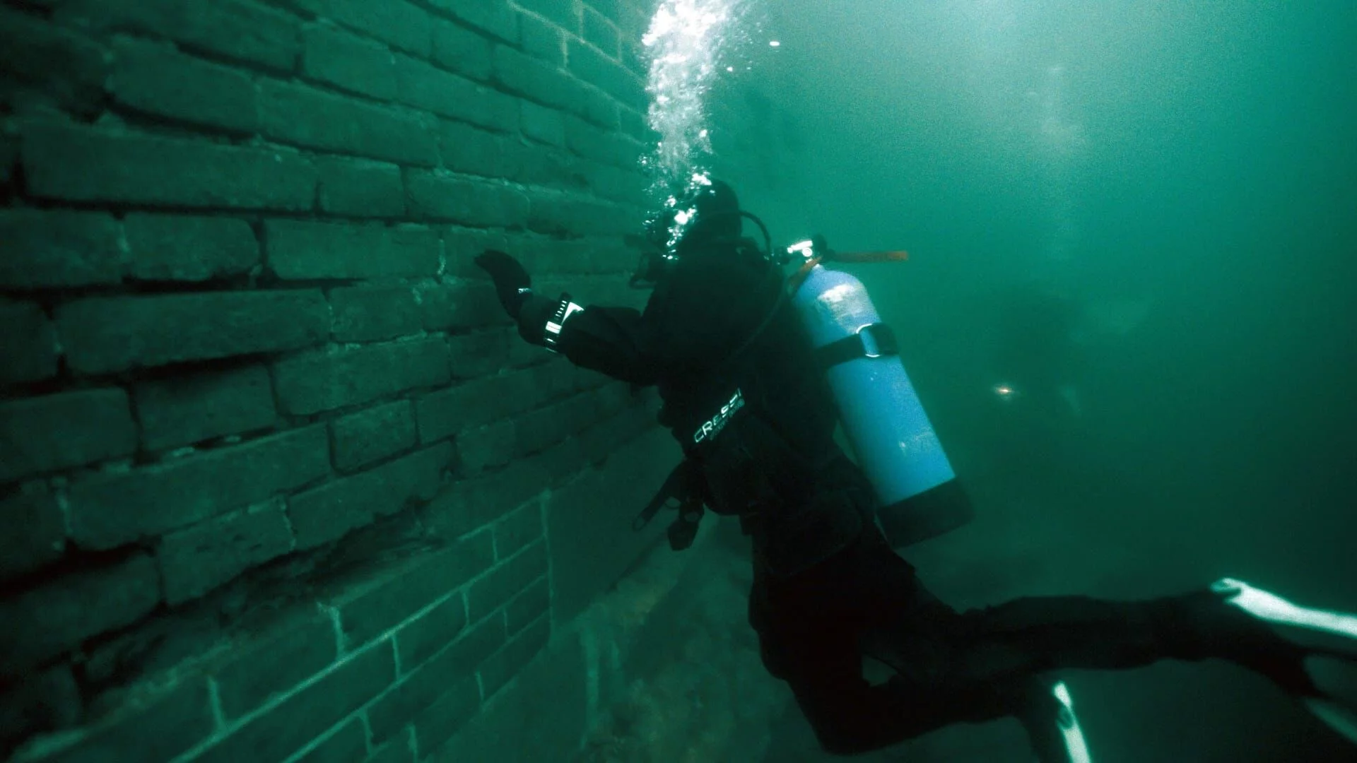 A kínai nagy fal Ash Dykes-szel