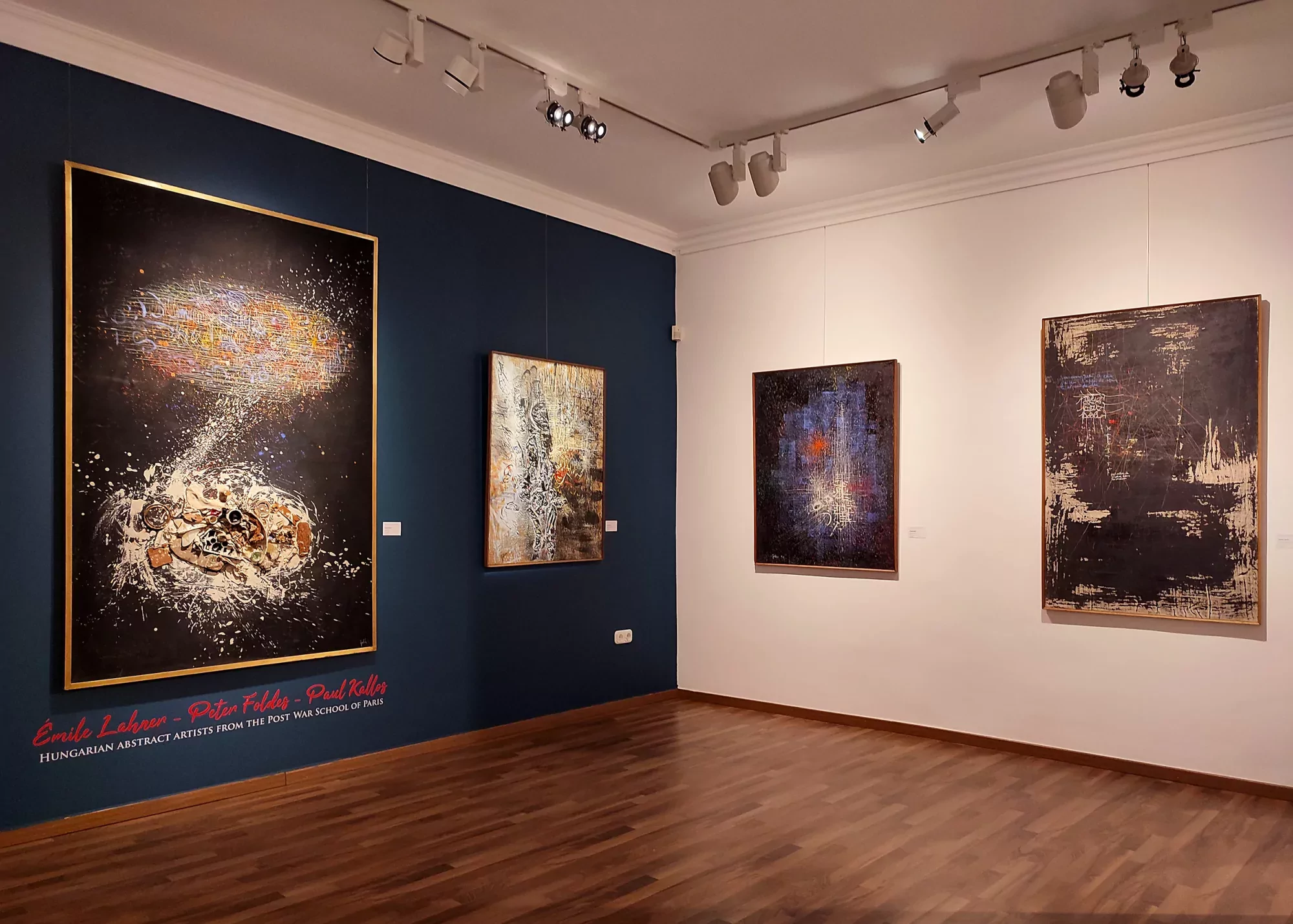 Lahner Emile - Földes Péter - Kallos Pál - Magyar absztrakt festők a Második Párizsi Iskolából