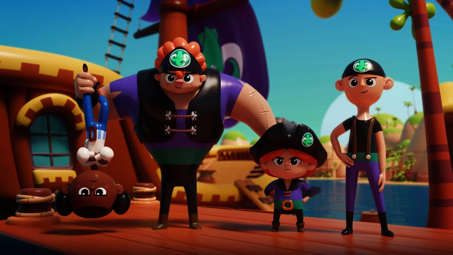 Pukkalózok / Három Haramia és egy szúnyog