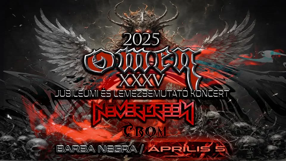 OMEN 35 jubileumi és lemezbemutató koncert