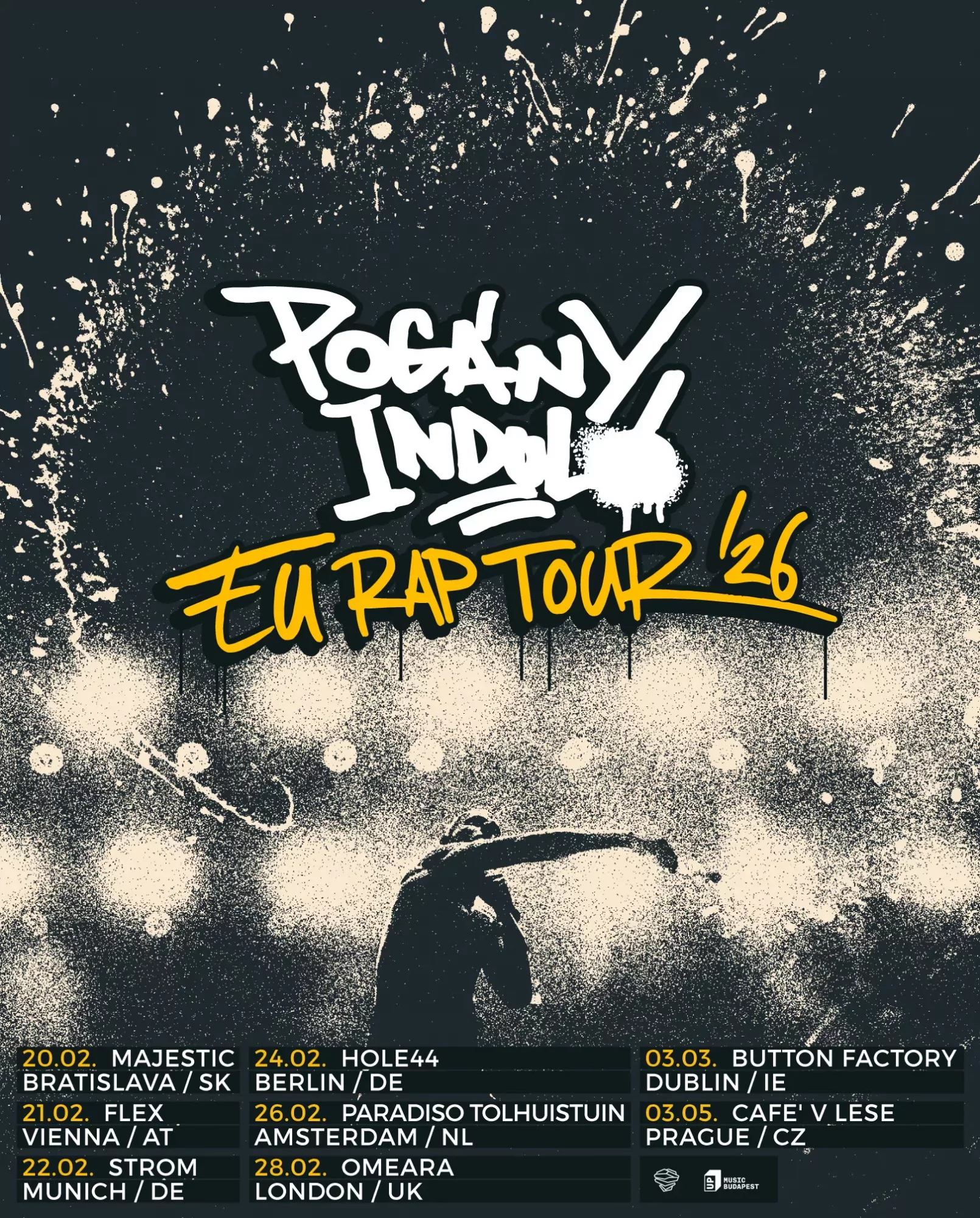 Pogány Induló bejelentette első európai turnéját