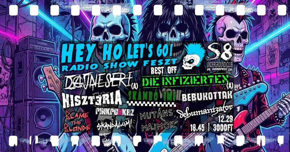 Hey Ho Let's Go Radio Show Feszt | BEST OFF