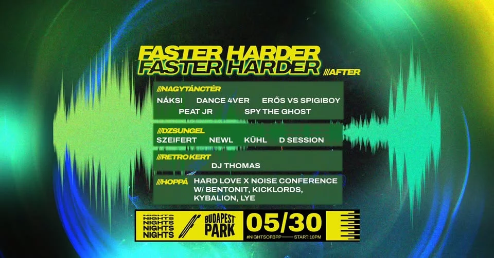 Faster Harder Party w/ Náksi, Peat Jr, Dance 4 ever, Spy The Ghost ...