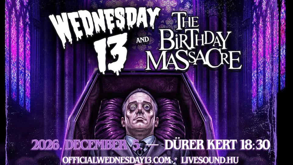 Wednesday 13, The Birthday Massacre | Cursed Blessings Tour