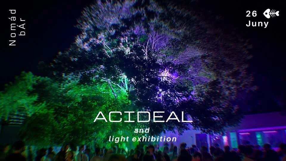 ACIDEAL @ light exhibition X Nomád bÁr